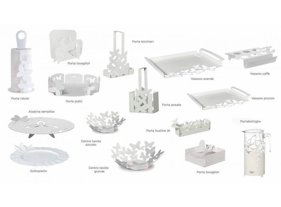 Cesta Portavasos de Hierro, Producto Artesanal Italiano