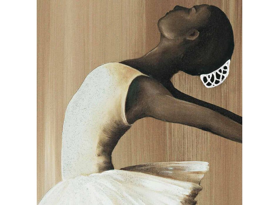 Cuadro diseño moderno Ballet de Viadurini Decor realizado en Italia.