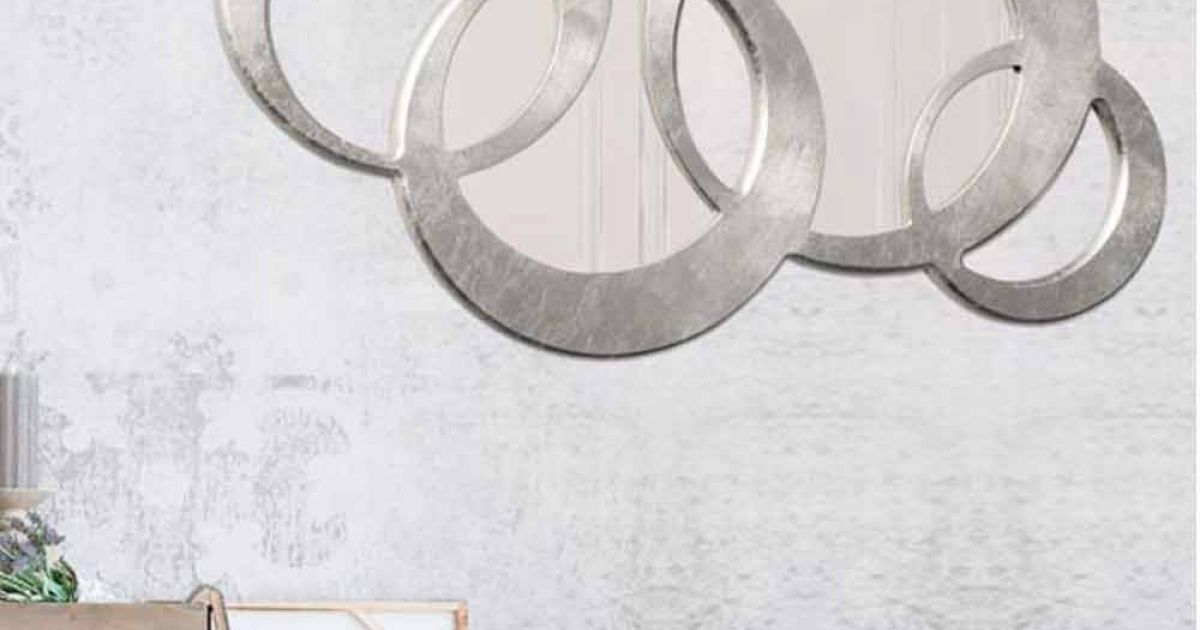 Espejo de pared con dos espejos decorados por parte Balón de Plata